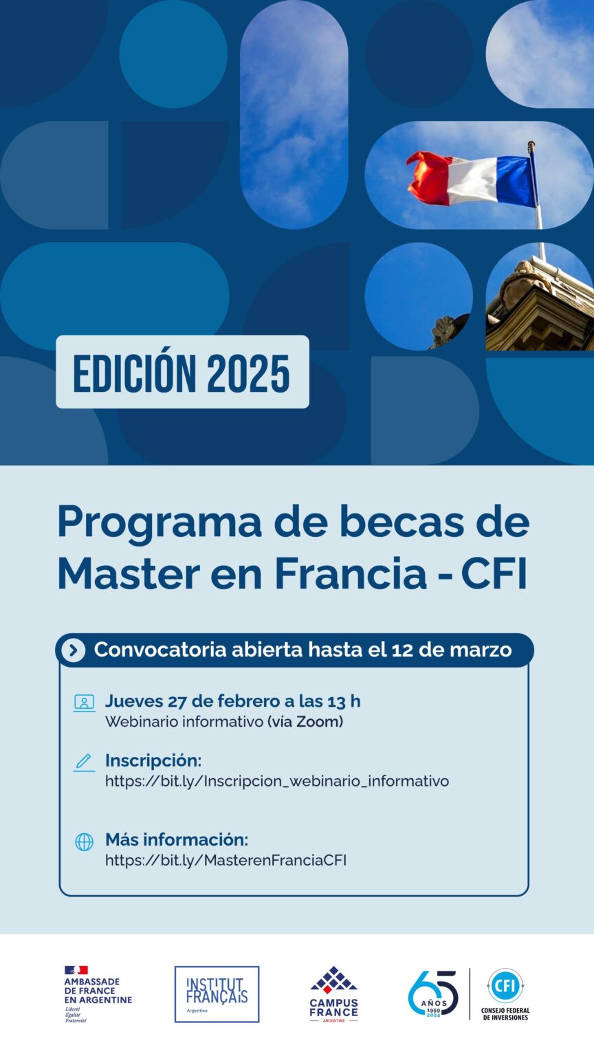 Becas a Francia 2025-2026 – Financia tu Master – UTN TUC